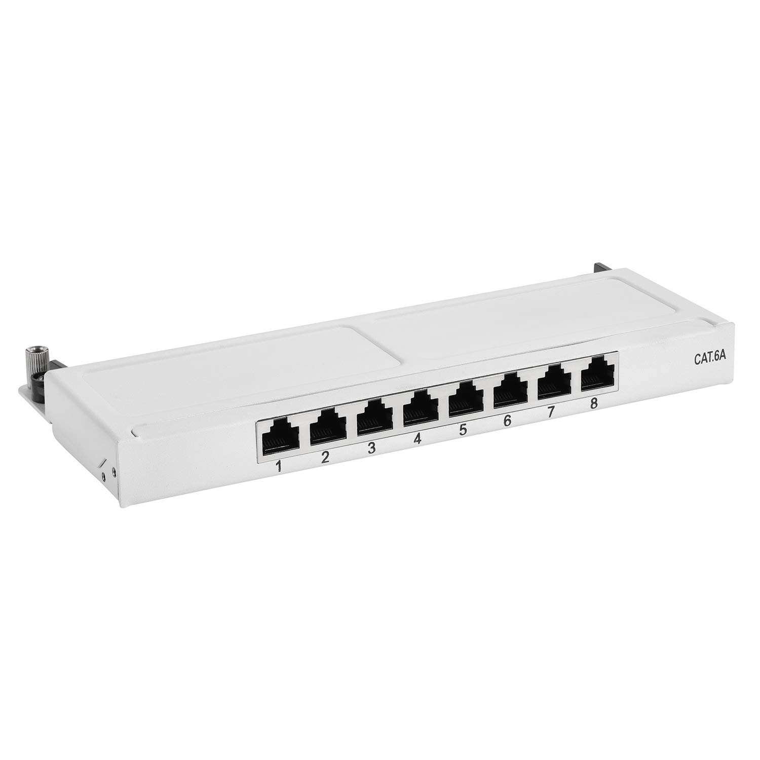 Buy TPFNet Premium Patch Panel 8 Port Patch Panel Cat 6 A patch panel ...