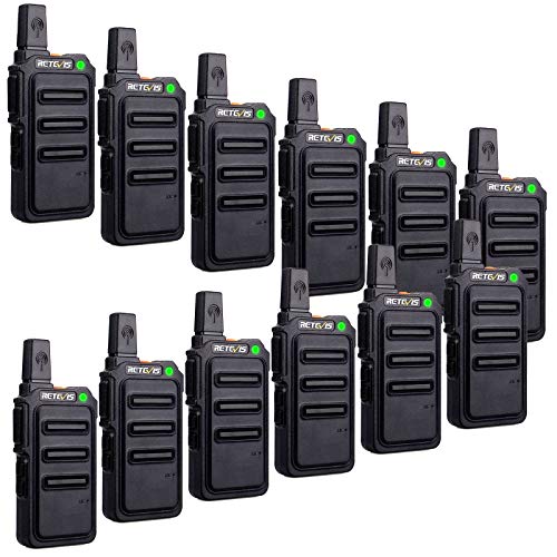 Case of 12, Retevis RT19 2 Way Radios Walkie Talkies Adults 22 Channel ...