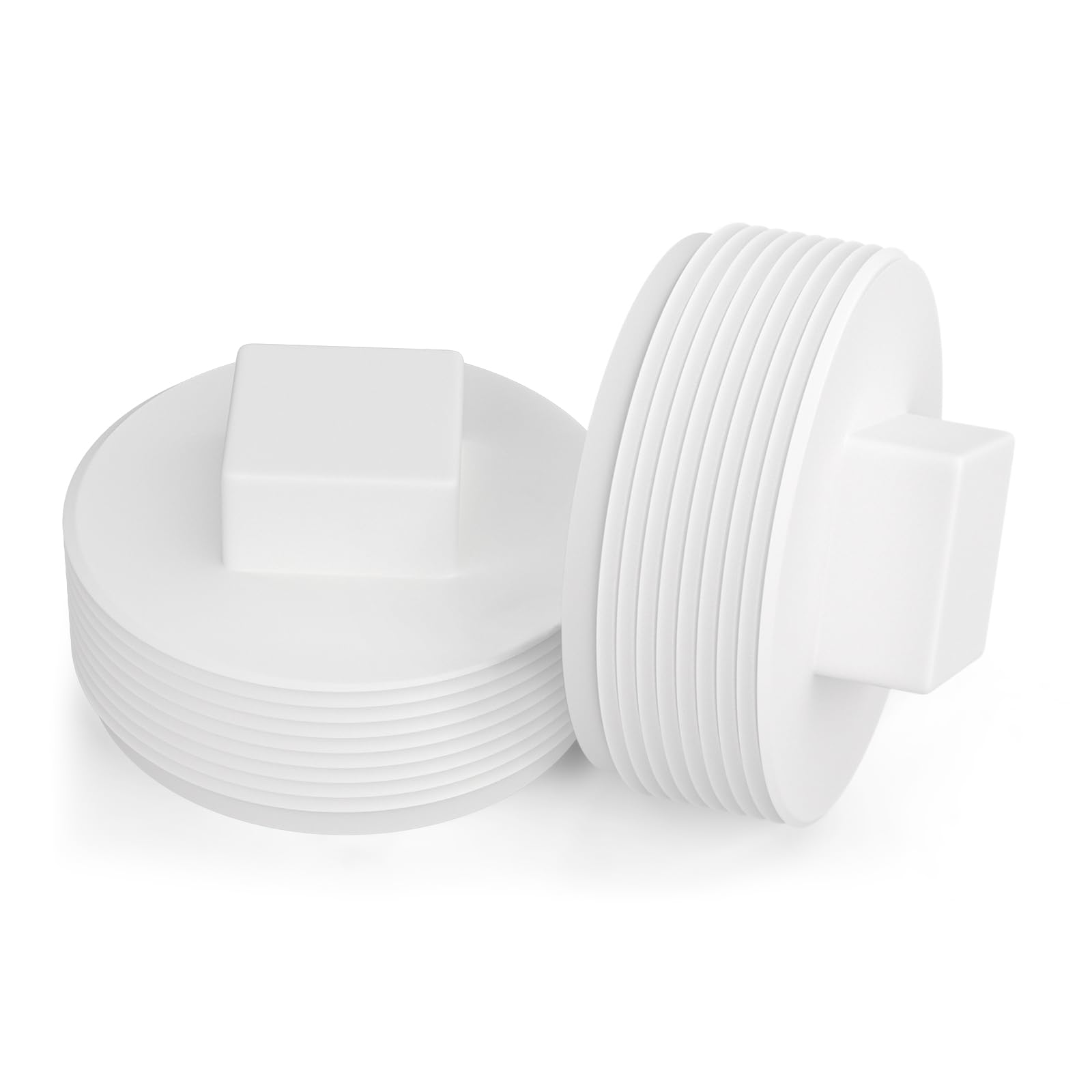 Snapklik.com : 10PCS PVC Cleanout Plug 1-1/2" NPT Male, End Cap Adaptor ...