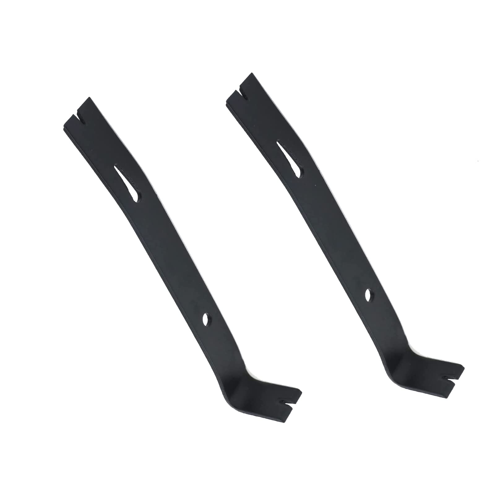 Leewoth 2Pcs Flat Pry Bar Crowbar Claw, Steel Nail Puller Claw Bar ...