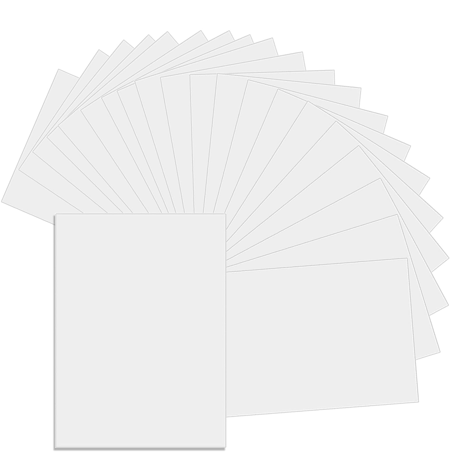 20 Pcs Mylar Stencil Sheets,A4 Inkjet Transparency Film Waterproof ...