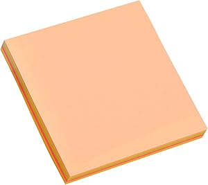 LDadgf Tear-off and Super Sticky Notes with Feet in Bright Colours, 100 ...
