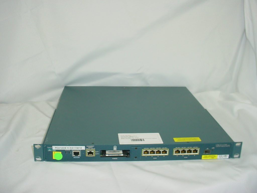 Cisco CSS 11501S-C-K9 Managed 1U Blue - network switches (Managed, 9, 8 ...