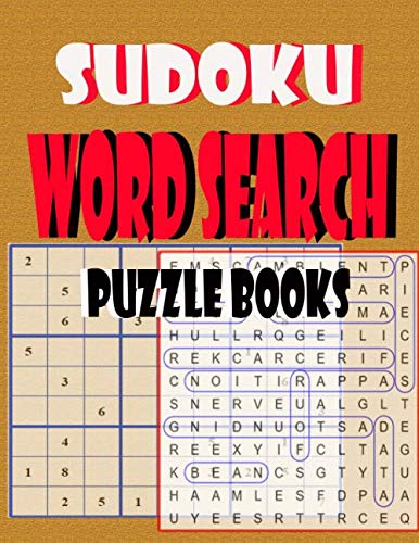 Sudoku Word Search Puzzle Books: Adult Activity Book Featuring | Amazon ...