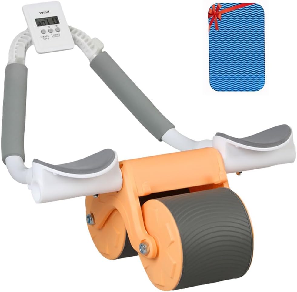 Taylor & Brown Abs Roller Wheel with Timer, Abdominal Exercise Roller ...