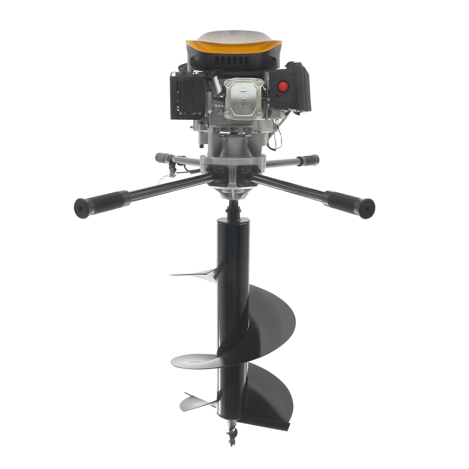 Amazon.com: Fluoxtine 173CC Auger Post Hole Digger, 4 Stroke 8HP Post ...