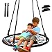 Amazon.com: SUPER DEAL 40'' Spider Web Tree Swing Round Net Swing ...