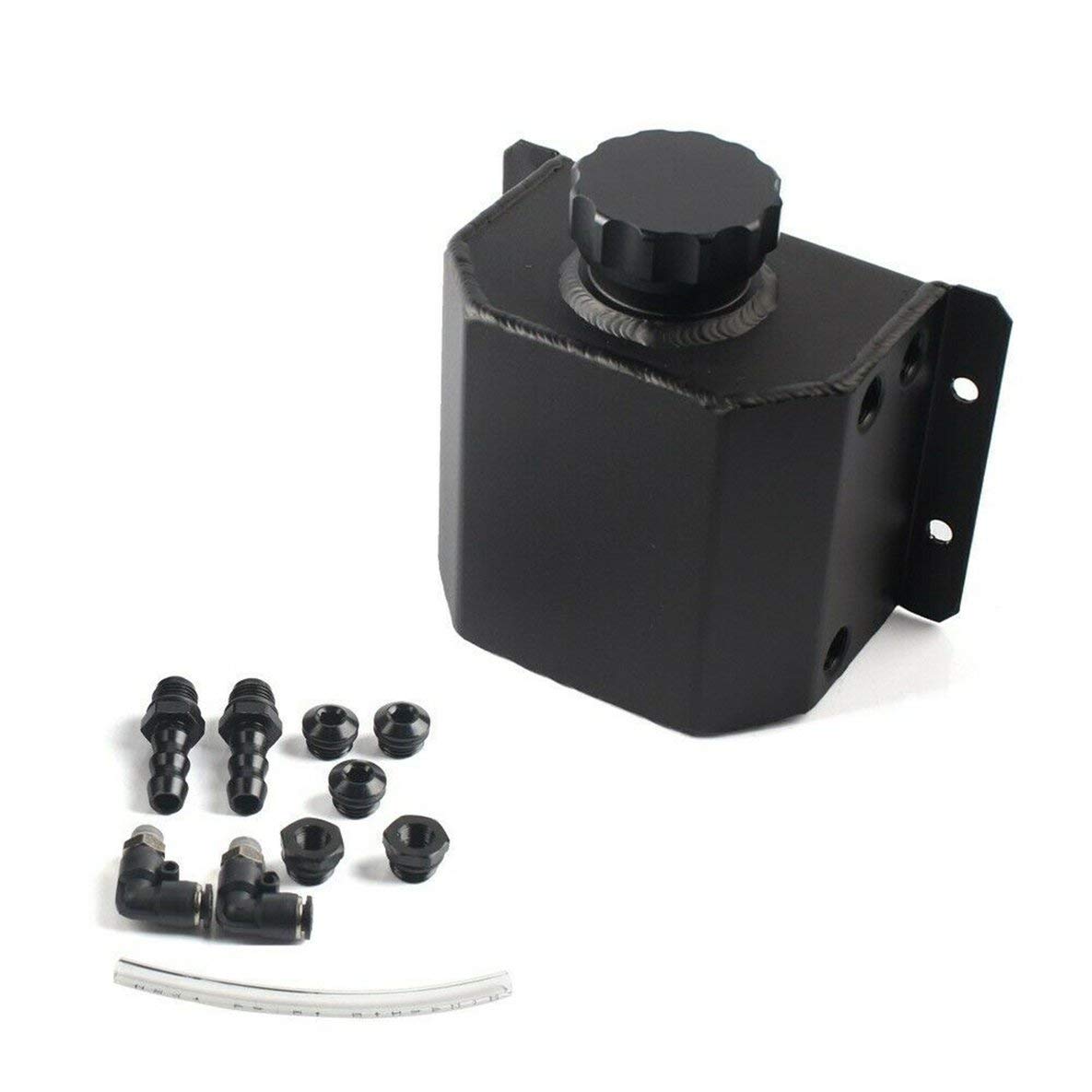 Buy Noradtjcca Universal 1L Aluminium Alloy Engine Oil Fuel Catch Can ...