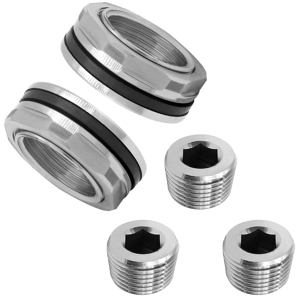 Amazon.com: JoyTube 3/4" FPT Water Tank Connector Bulkhead Fittings ...