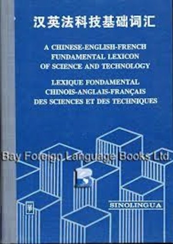 Amazon.fr - Lexique Fondamental Chinois-Anglais-Francais Des Sciences ...