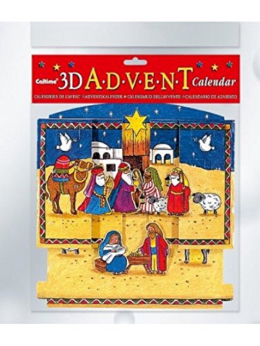 Amazon.co.jp: 3d Stable Scene Advent Calendar 06 : 洋書