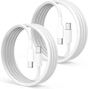 Amazon.co.jp: USB Type C to Type C ケーブル 2m 2本セット Popolier【PD対応 65W/3A急速充電 】 タイプc 急速充電 ケーブル スマート ...