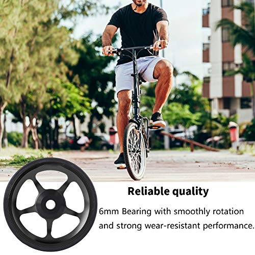 Alomejor Bike Support Wheels Folding Bike Aluminum Training Wheel with ...