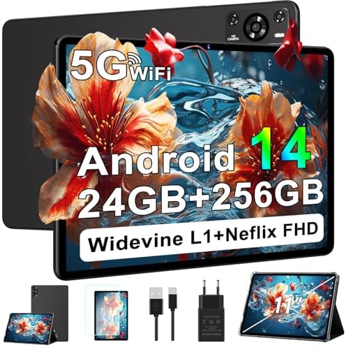 Amazon.com : TECLAST Tablet 11 inch Android 14 Tablets, P50 14GB+128GB ...