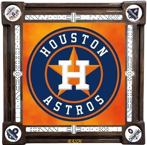 Amazon.com: Astros Domino Table Kona Frame by Domino Tables by Art ...