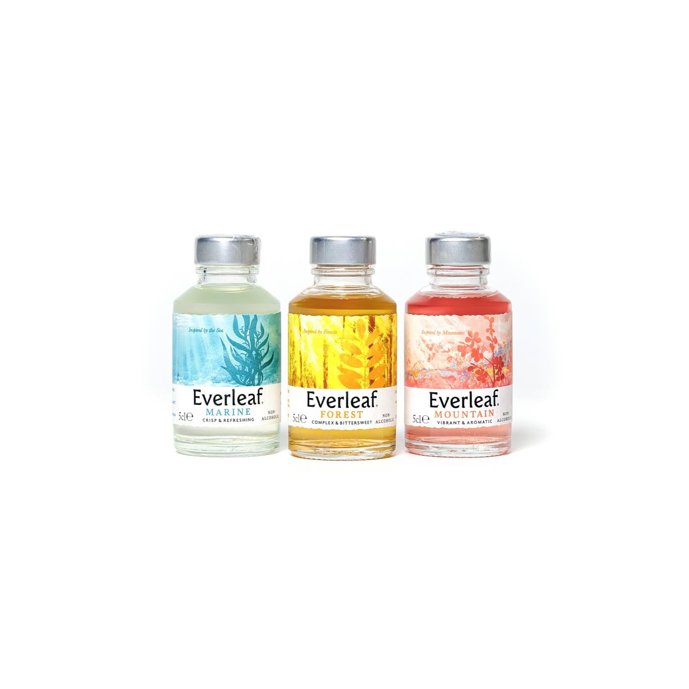 Everleaf Taster Pack - Non-Alcoholic Aperitifs - Forest, Mountain ...