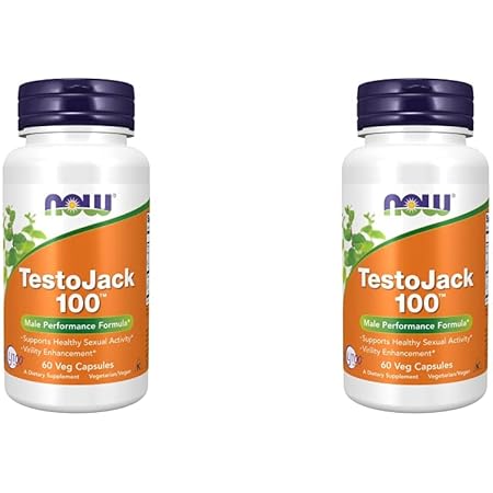 Amazon.com: NOW Supplements, TestoJack™ 100 with LJ100®, a Potent ...