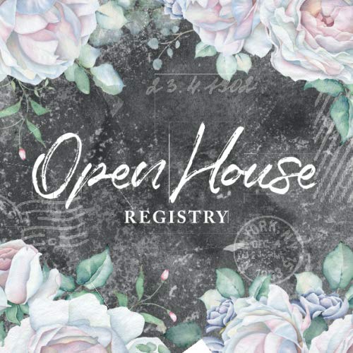 Open House Registry: Real Estate Guest Registration Book - Visitor Sign ...