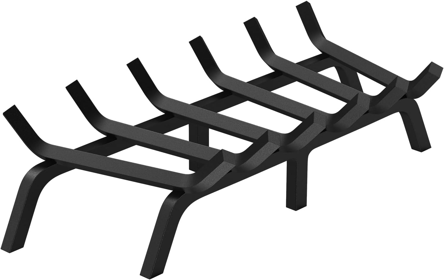 Amazon.com: Fireplace Grates 14 Inch - Heavy Duty Steel Fireplace Rack ...