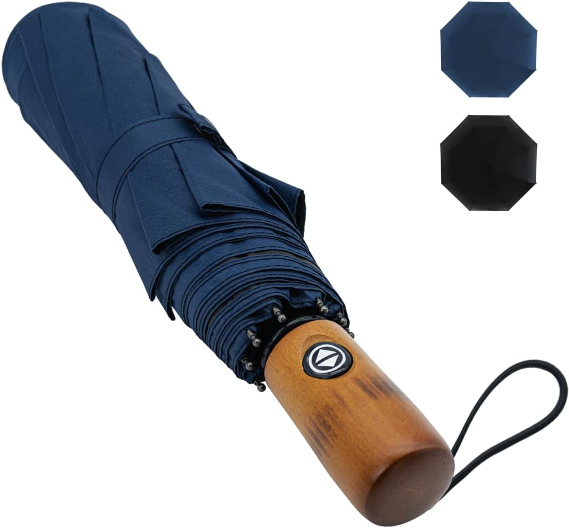 Automatic Umbrella Windproof Lightweight Strong Compact UV Protection ...