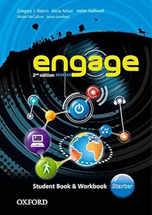 Amazon.com: Engage: Starter: Student Book and Workbook with MultiROM: 9780194537940: Manin ...