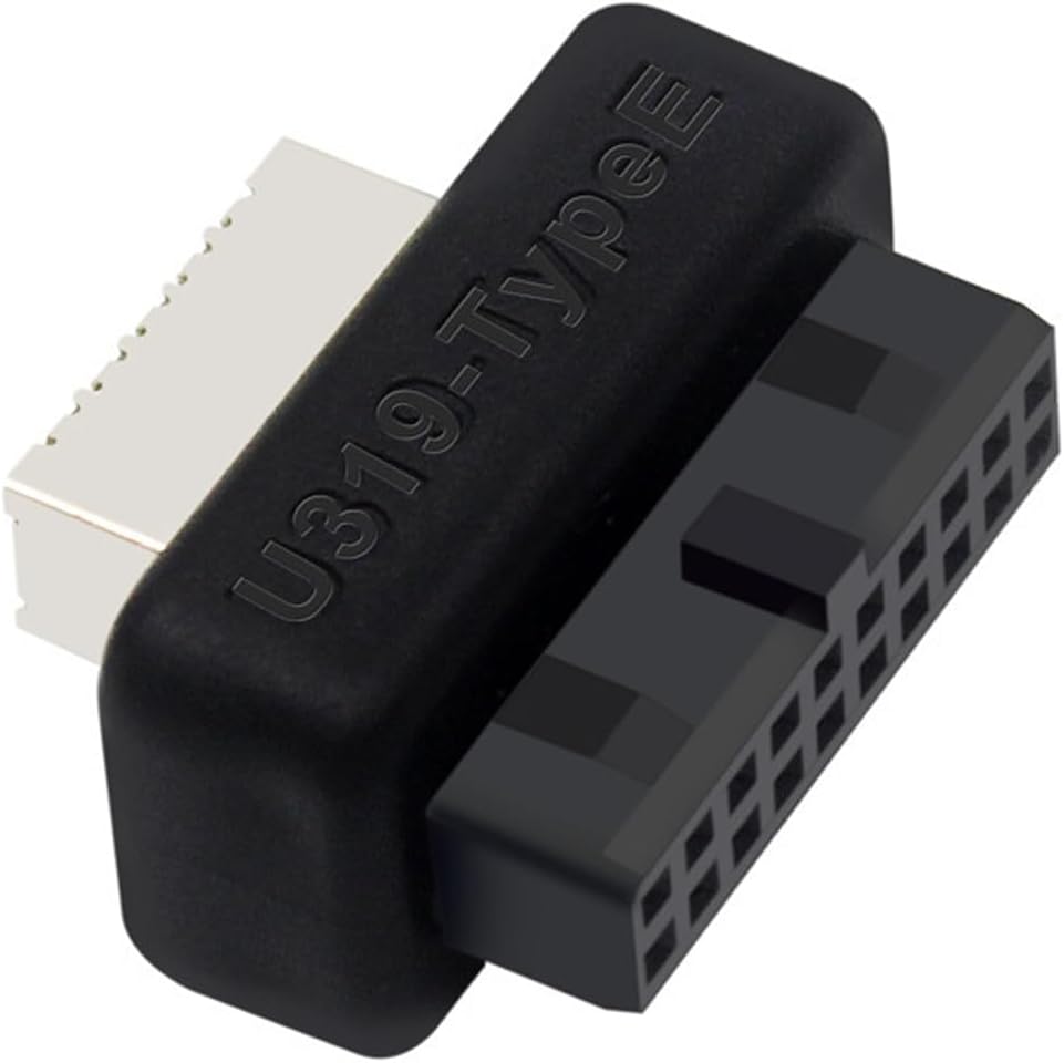 Amazon.com: XRIKUI USB Front Panel Adapter 19-Pin Internal Connector ...