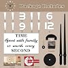 Amazon.com: VANGOLD Design Wall Clock for Game Room (White Color ...