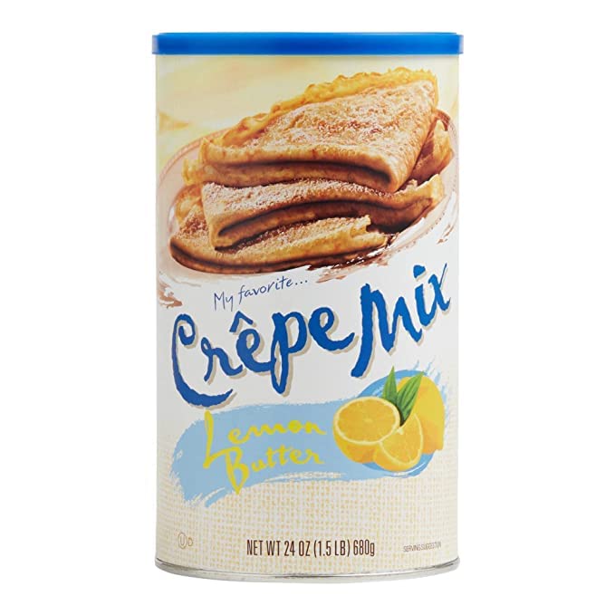 Amazon.com: Lemon Butter Crepe Mix for Delicious Breakfast Food ...