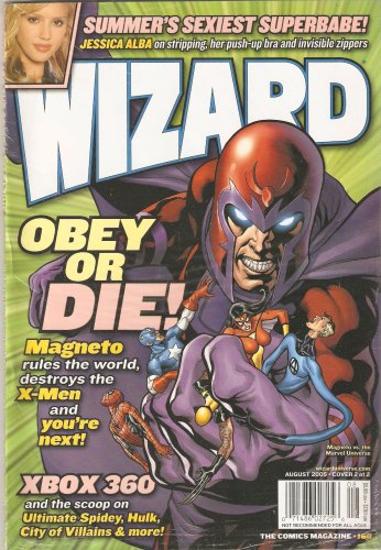 Wizard: The Comics Magazine #166 Magneto Cover August 2005: Wizard ...