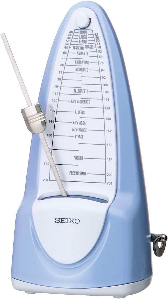 Amazon.com: Seiko Metronome with Bell - Sky Blue : Musical Instruments