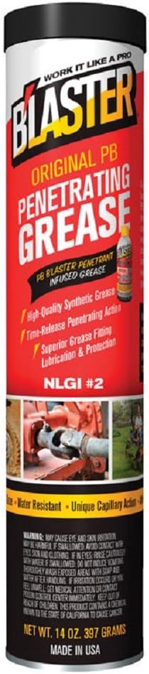 Amazon.com: Blaster Original PB Grease 14 oz. Cartridge : Automotive