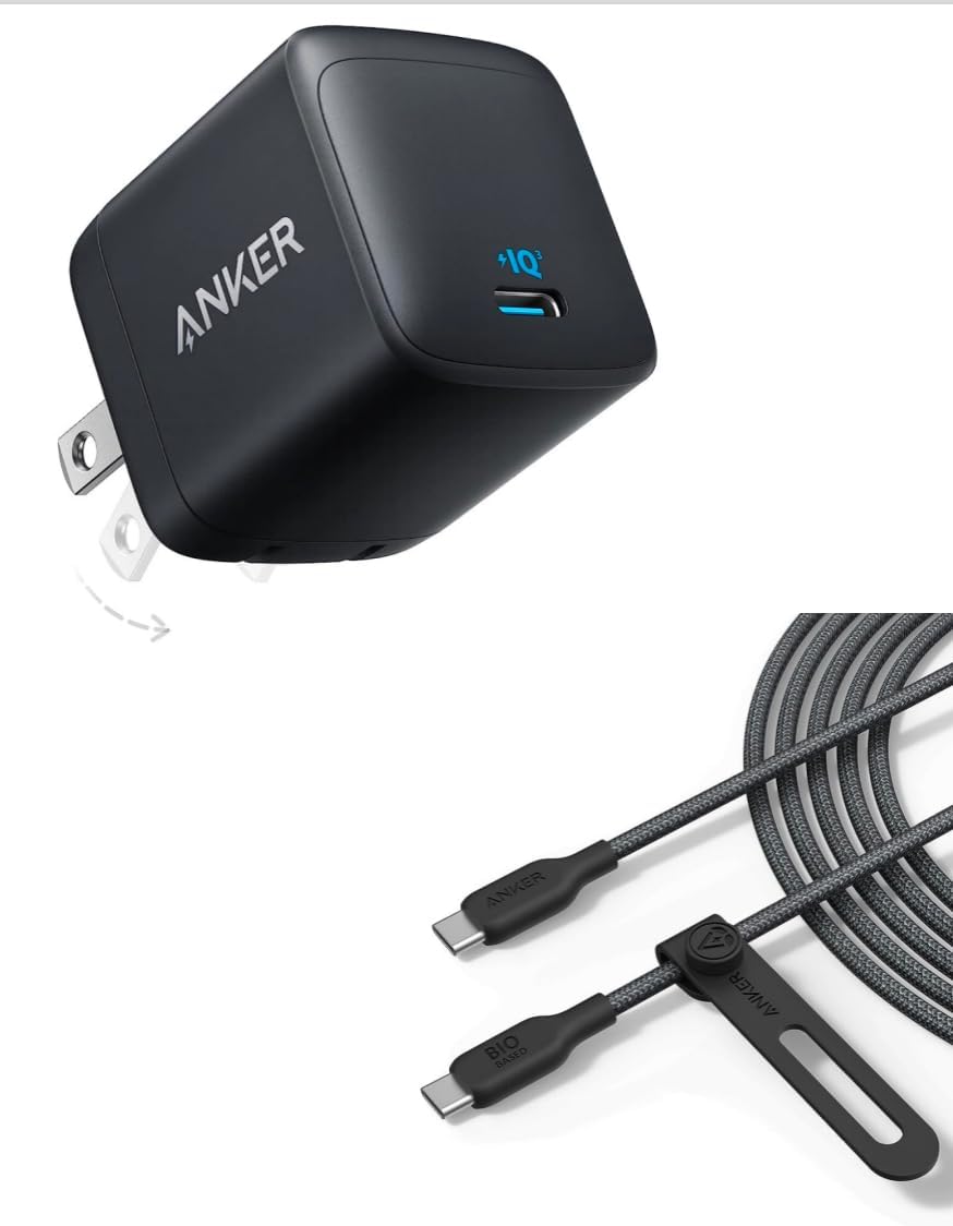 Amazon.com: Anker 543 USB C to USB C Cable (140W, 10ft), USB 2.0 Bio ...