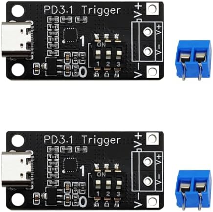 Amazon.com: USB-C QC PD3.0 Trigger Module Type-C Male Interface 5V 9V ...