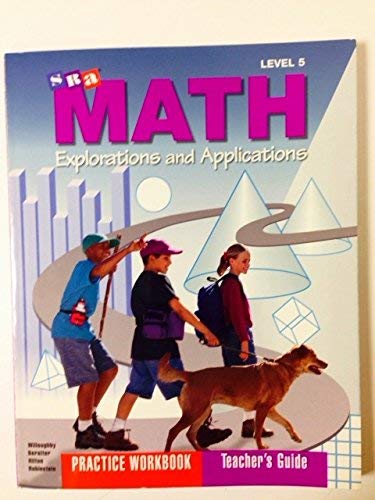SRA Math Explorations and Applications, Level 5, Practice Workbook ...