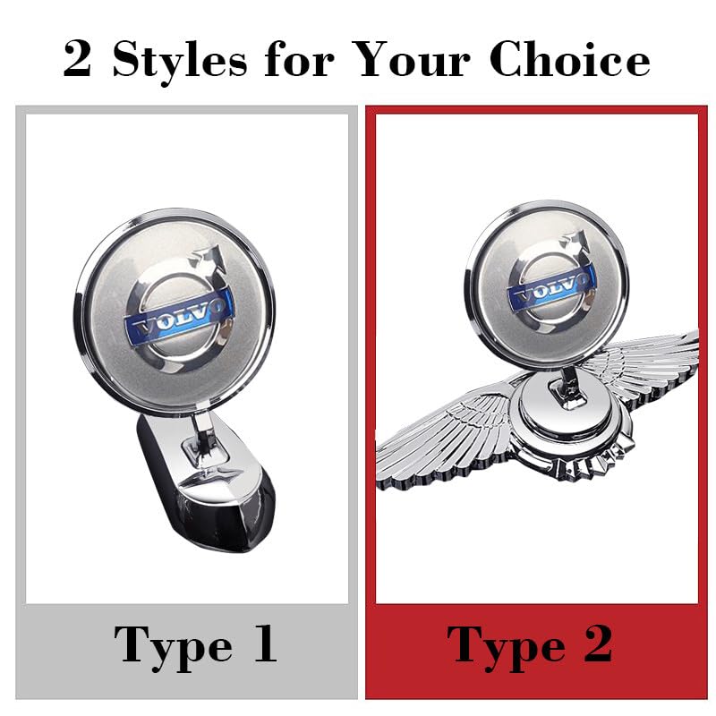 Car Emblems For Volvo C30 New Energy, Car Front And Rear Hood Trunk ...
