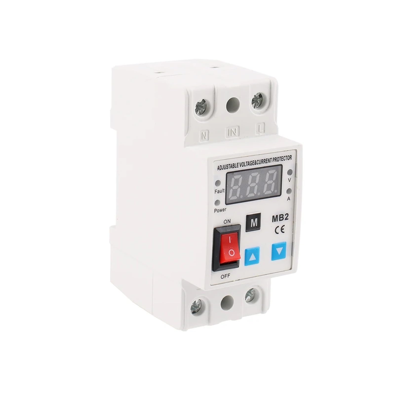Snapklik.com : Din Rail 230V Adjustable Voltage And Current Protective ...