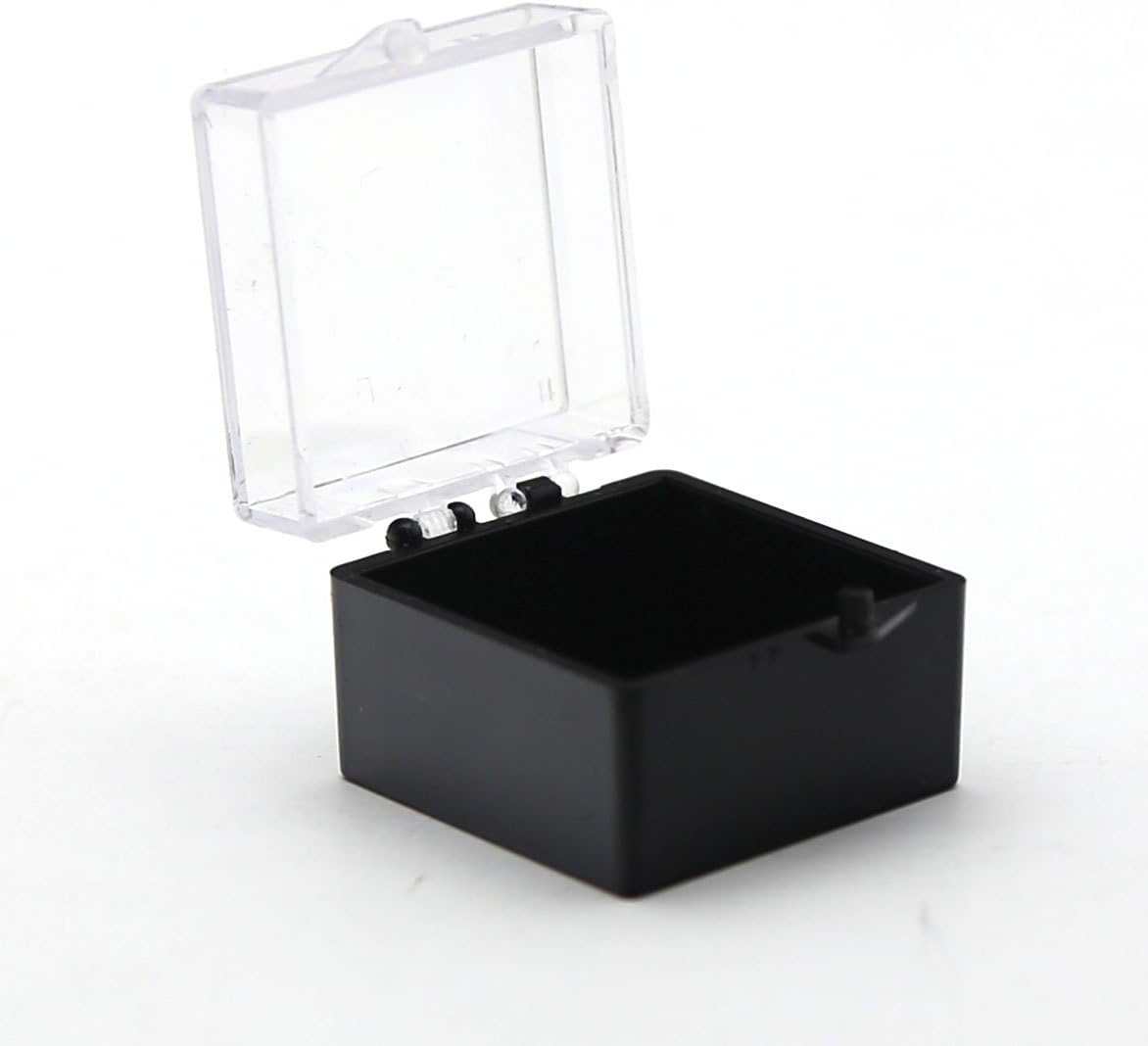 Amazon.com: Gary Plastic Packaging Clear Hard Plastic Hinged Lid Box ...