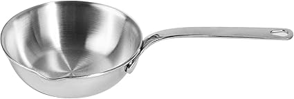 Amazon.com: IMEEA 5.1-Inch Mini Egg Pan Omelet Pan SUS304 Stainless ...