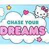 Amazon.com: Hello Kitty "Chase Your Dreams" Hanging Sign Framed Wall ...