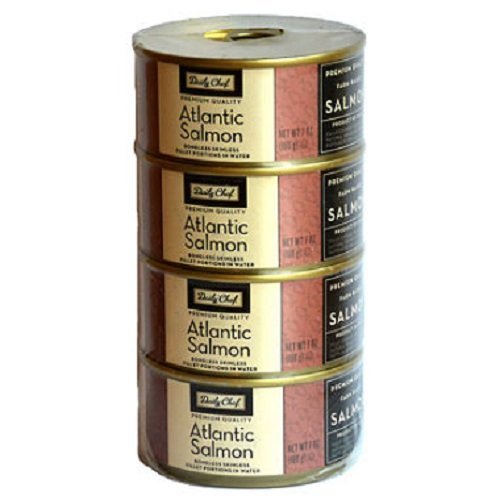 Amazon.com: Daily Chef Atlantic Salmon, 28 Ounce by Daily Chef [Foods ...