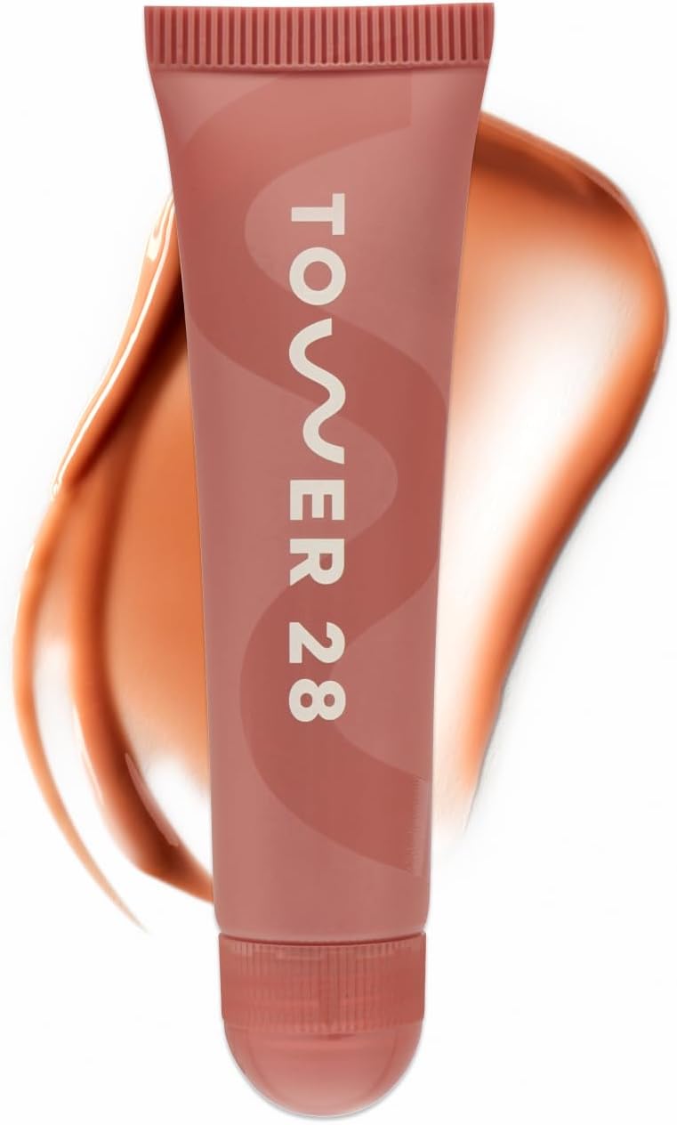 Amazon.com : Tower 28 Lip Softie Hydrating Lip Treatment Balm (Dulce de ...
