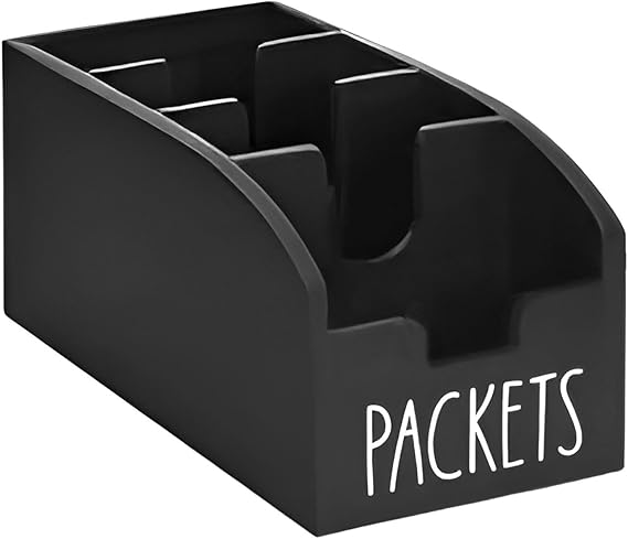 Amazon.co.jp: Condiment Packet Organizer - Snack Bin Organizer, Packet ...