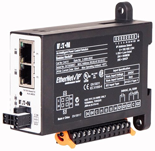 Eaton 172306 Comunicación Módulo Ethernet IP/Modbus TCP, 24 V DC, para ...