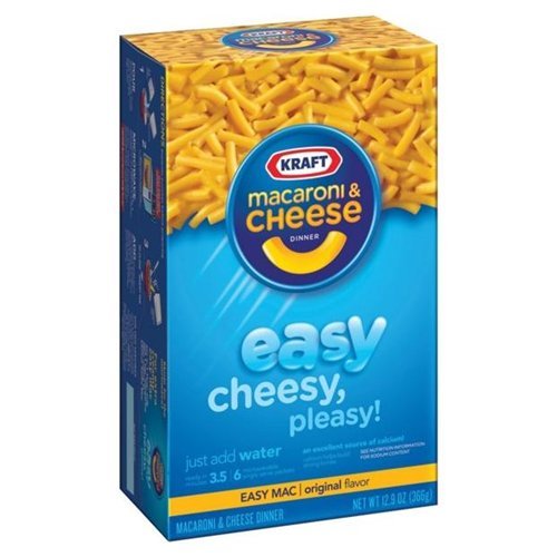 Amazon.com : Kraft Easy Mac Original 6 Microwavable Snack Packets 12.9 ...
