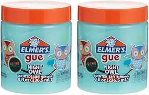 Amazon.com: ELMER'S Night OWL PRE Made Slime (Pack of 2) : Everything Else