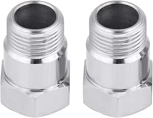 2Pcs 32mm M18*1.5 O2 Oxygen Sensor Extender Extension Spacer Bungs ...