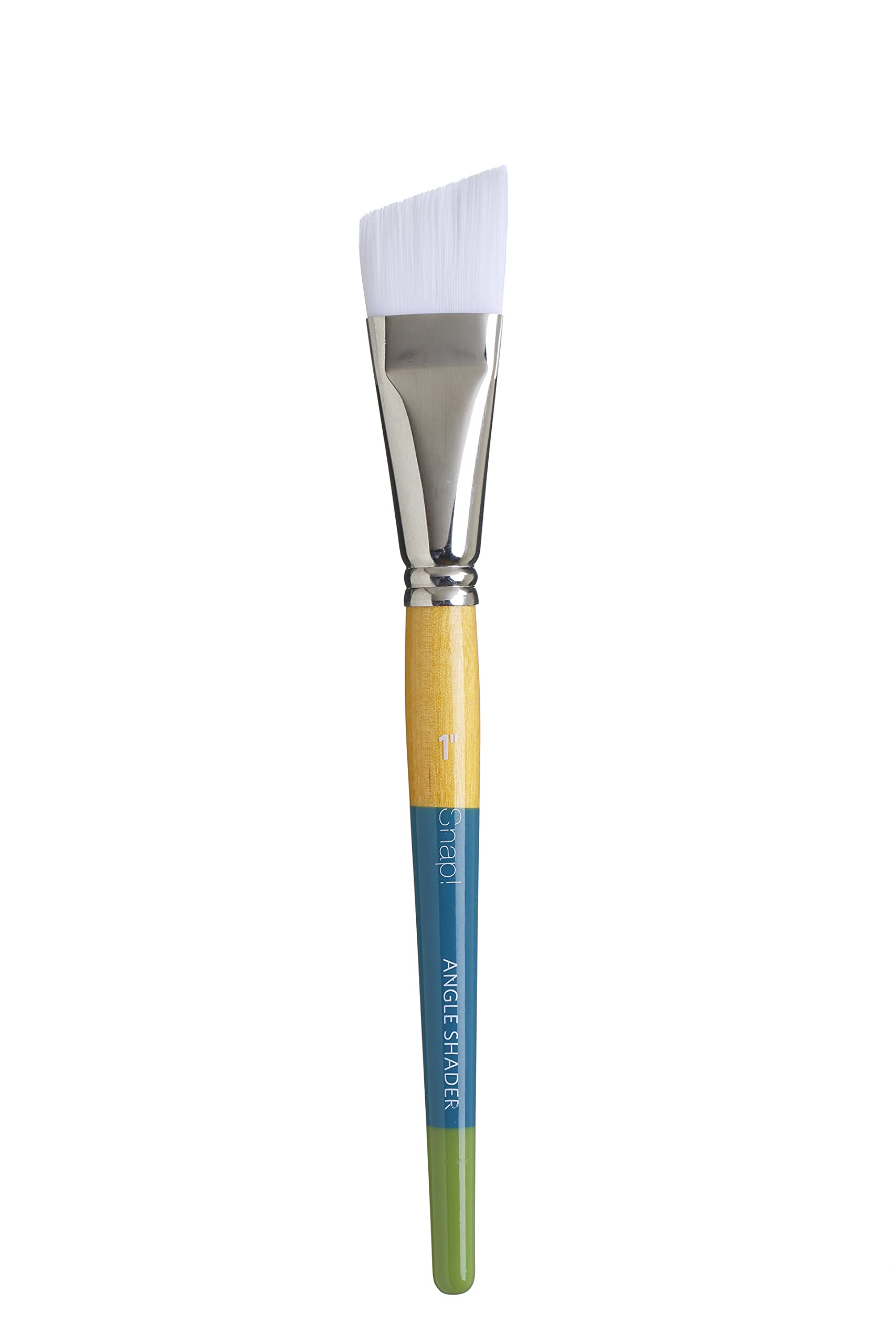 Amazon.com: Princeton White Snap Taklon Angled Paintbrush, Size 1 inch