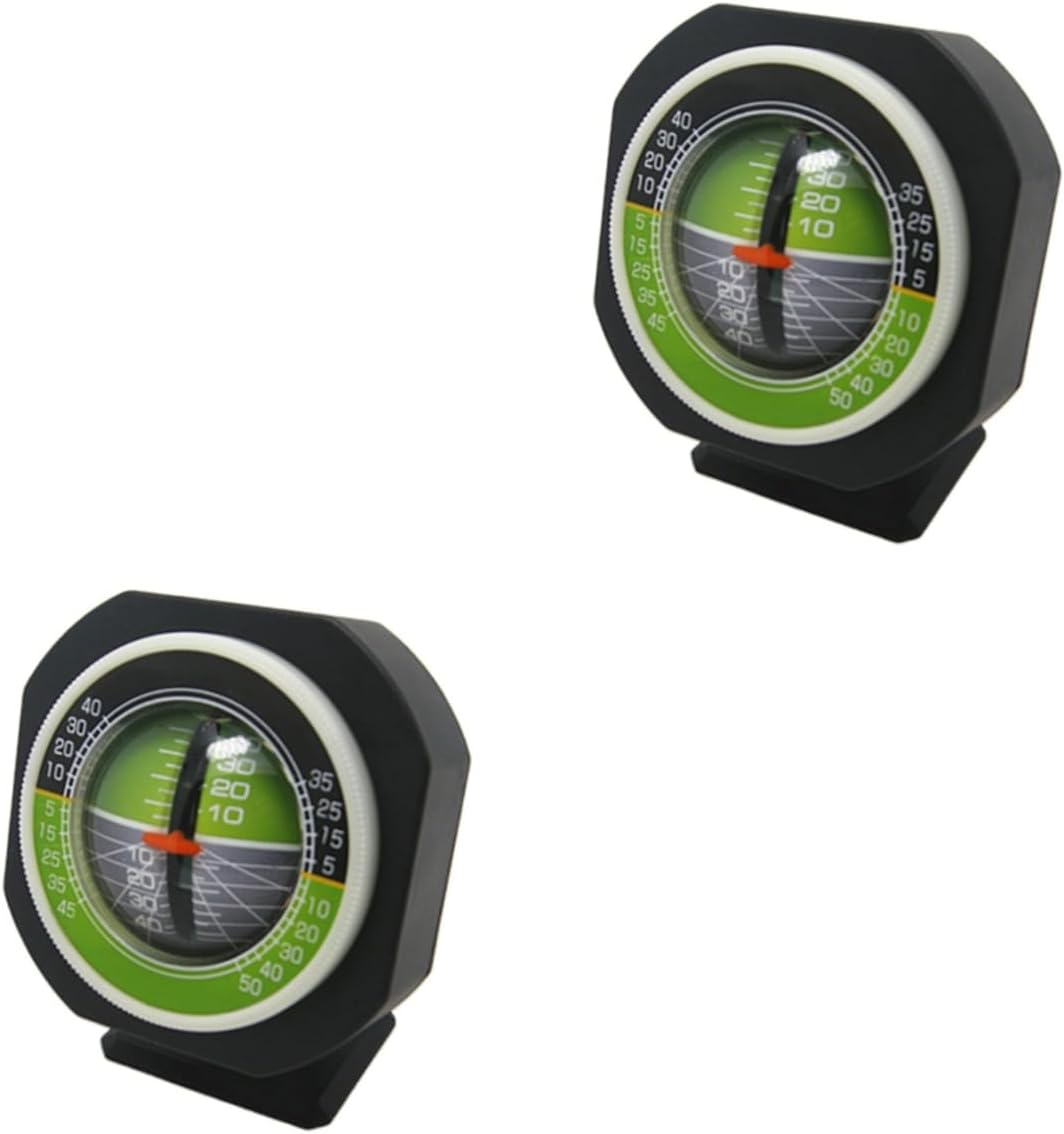 Amazon.com: Mobestech 2pcs LED Car Inclinometer Lighted Car Compass ...