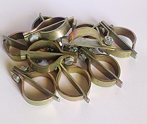 Generic PVC Water Pipe Clamp (6 Pcs) 1 inch Silver : Amazon.in: Home ...