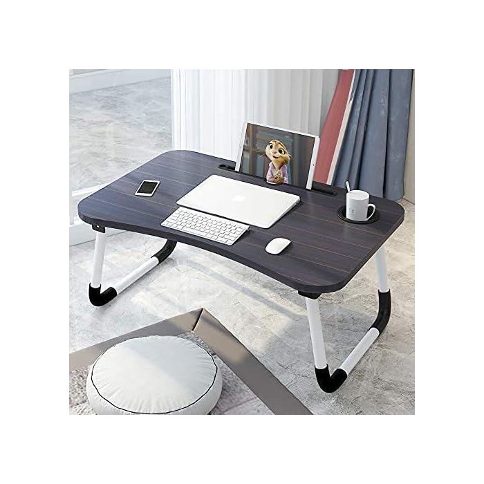 Buy LEF Foldable Bed Study Table Portable Multifunction Laptop Table ...